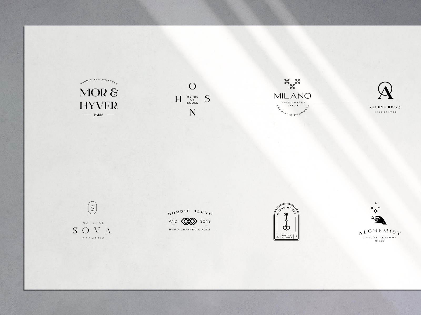 Magnifica – Logo Templates Pack by Graphicsfuel on Dribbble