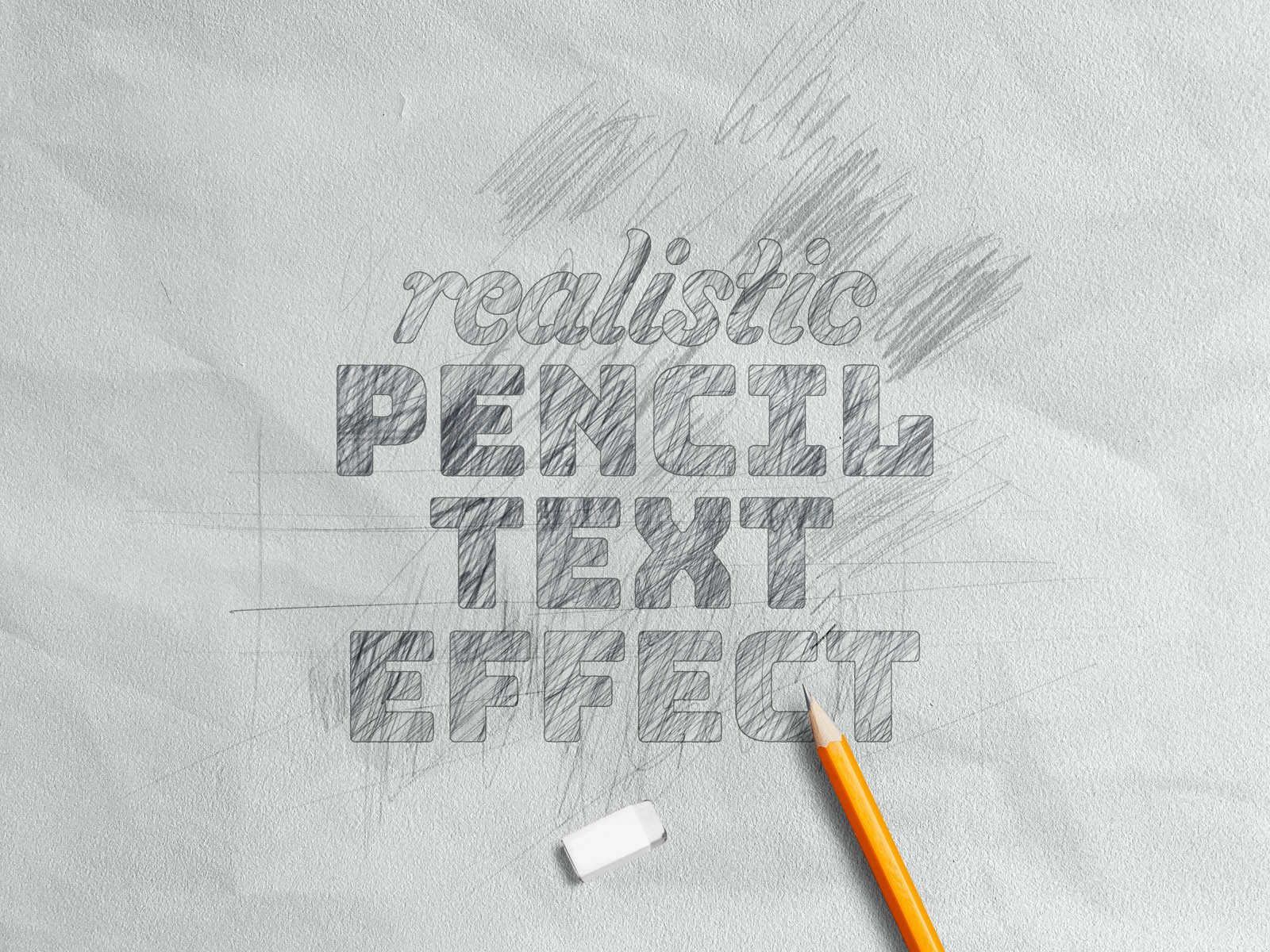 Pencil Sketch Effect by Graphicsfuel on Dribbble