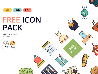 Free Icon Packs by Graphicsfuel on Dribbble