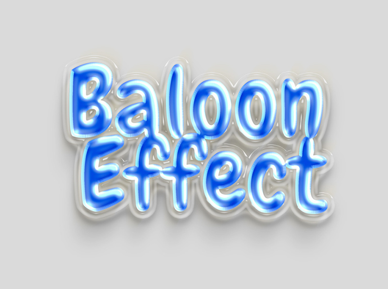 Balloon And Embossed Wall Text Effects by Graphicsfuel on Dribbble