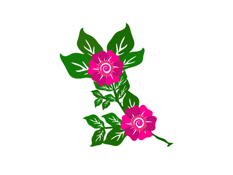 Floral Design , Floral ornament design by Samoresh Kumar paul on Dribbble