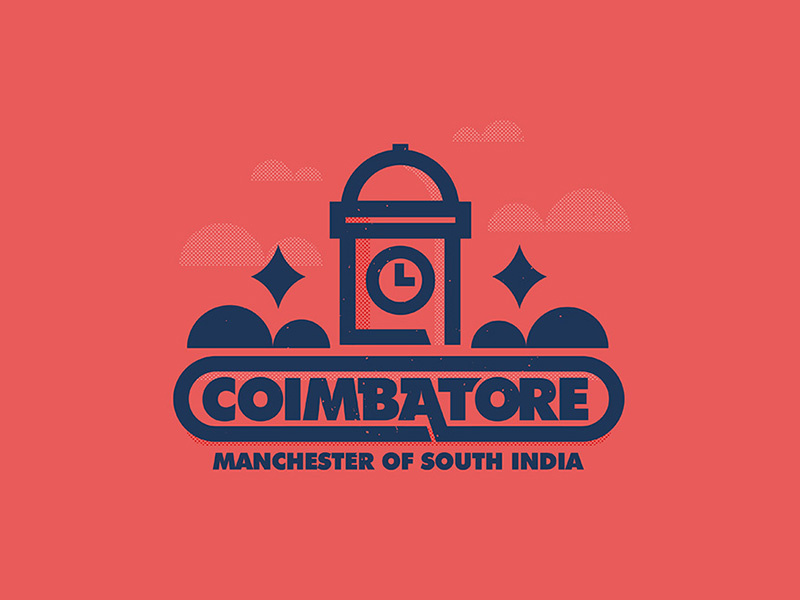 Coimbatore by Vignesh Moorthy on Dribbble