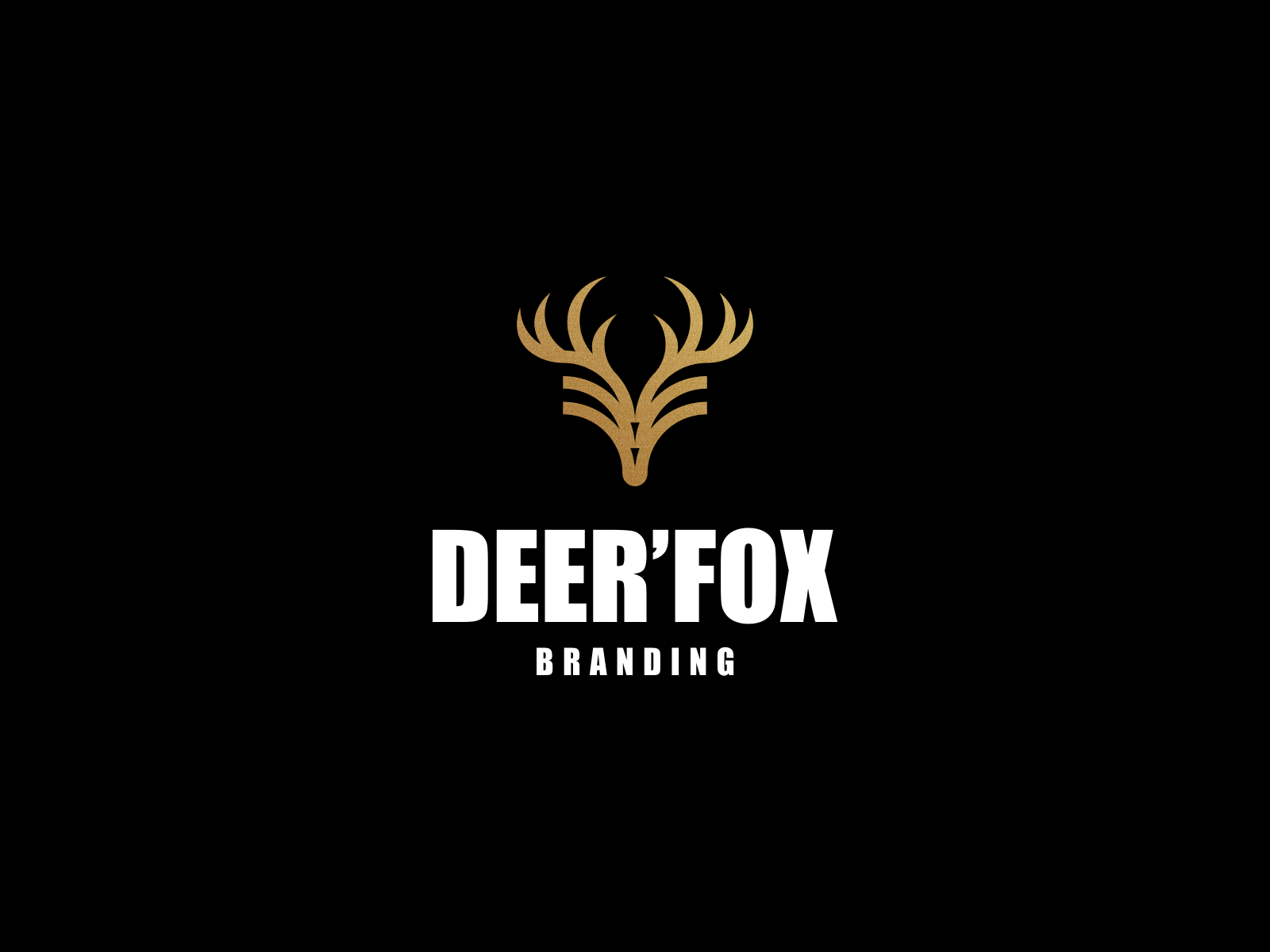DEER LOGO by ReynolaStd on Dribbble