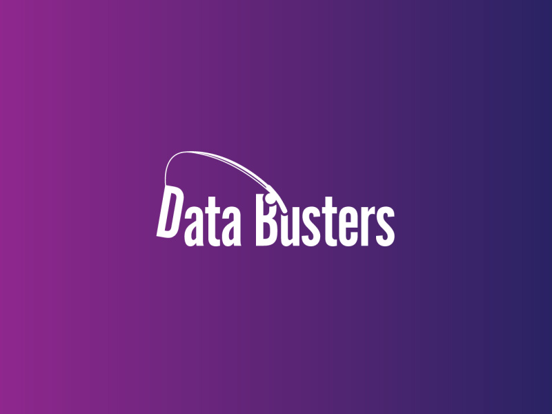 Logo Data Busters by AntonKatkov on Dribbble