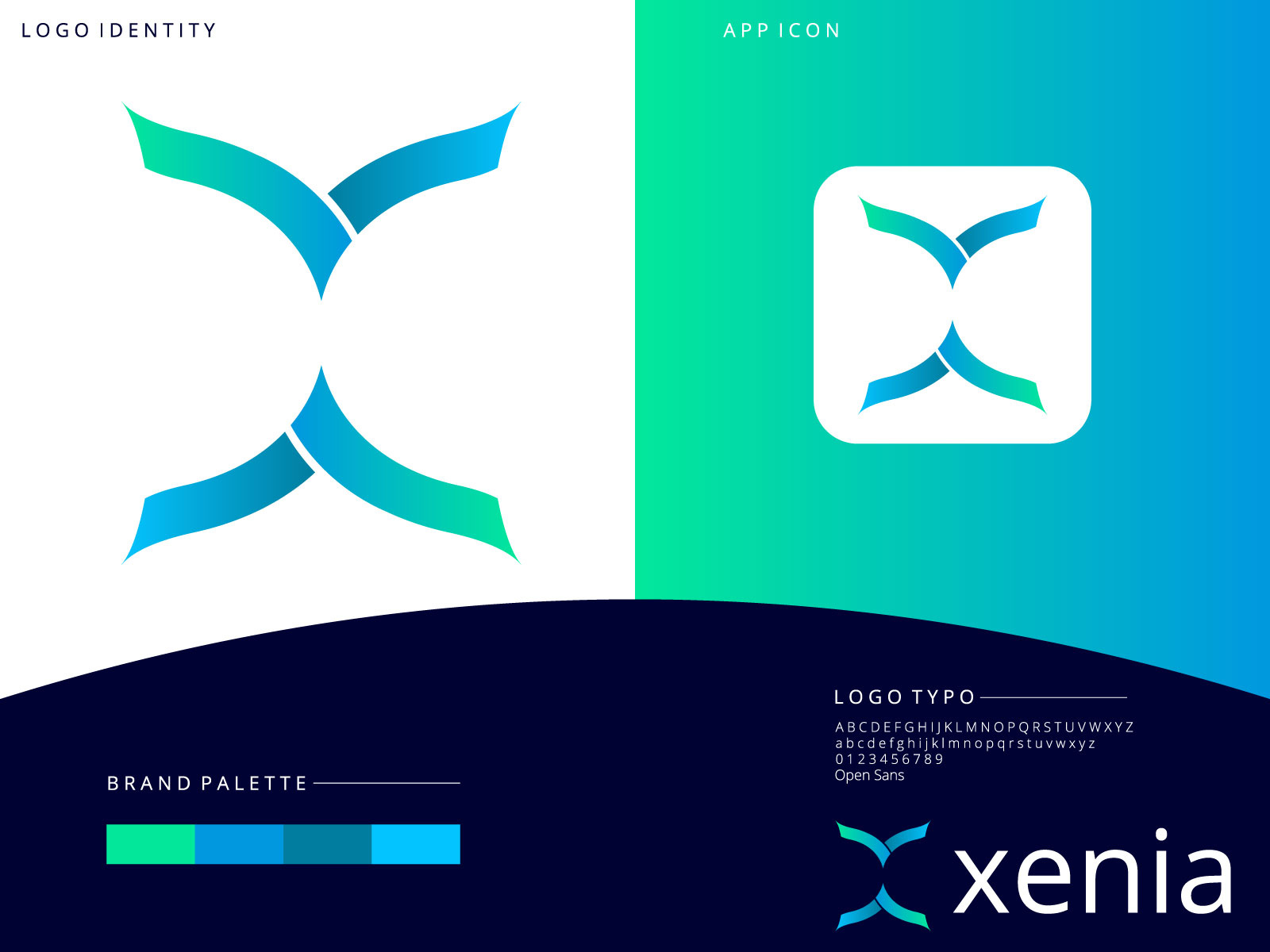 X LETTER LOGO by Pulak Ranjan on Dribbble