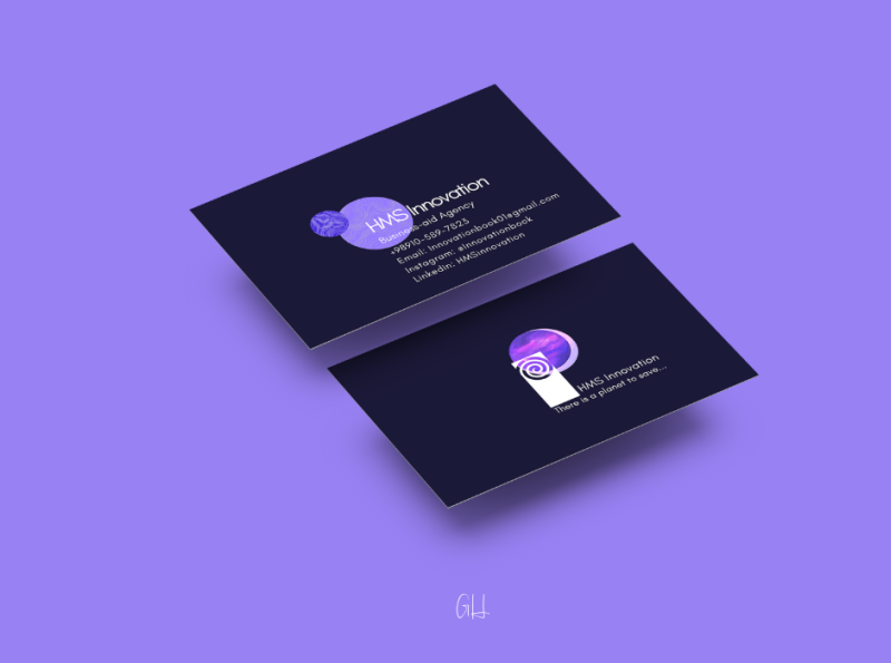 HMS Innovation Business Card by Golzar Heidari on Dribbble