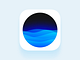 Waves App icon by Yuriy Kondratkov on Dribbble