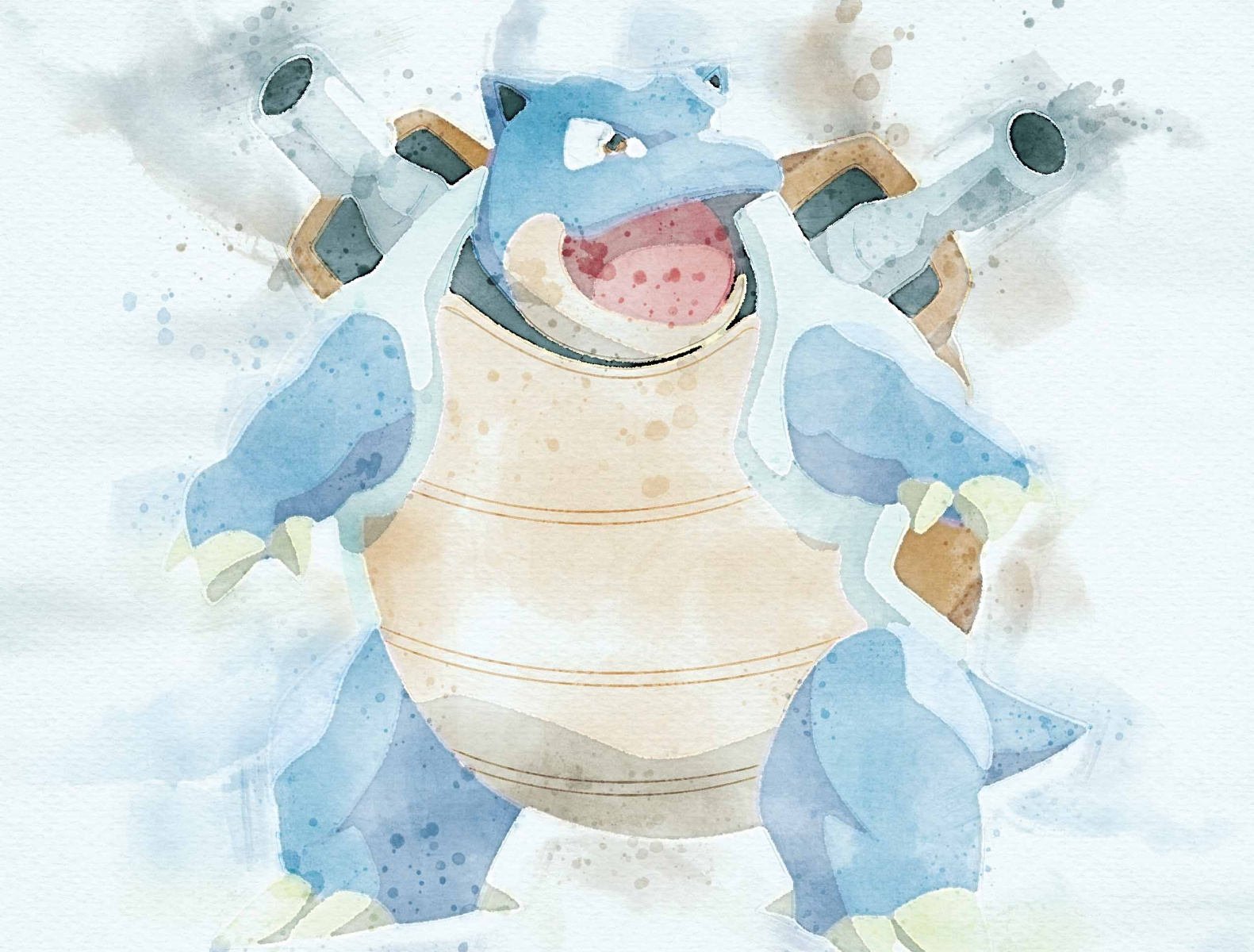 #009 Blastoise by Rachel Dordan on Dribbble