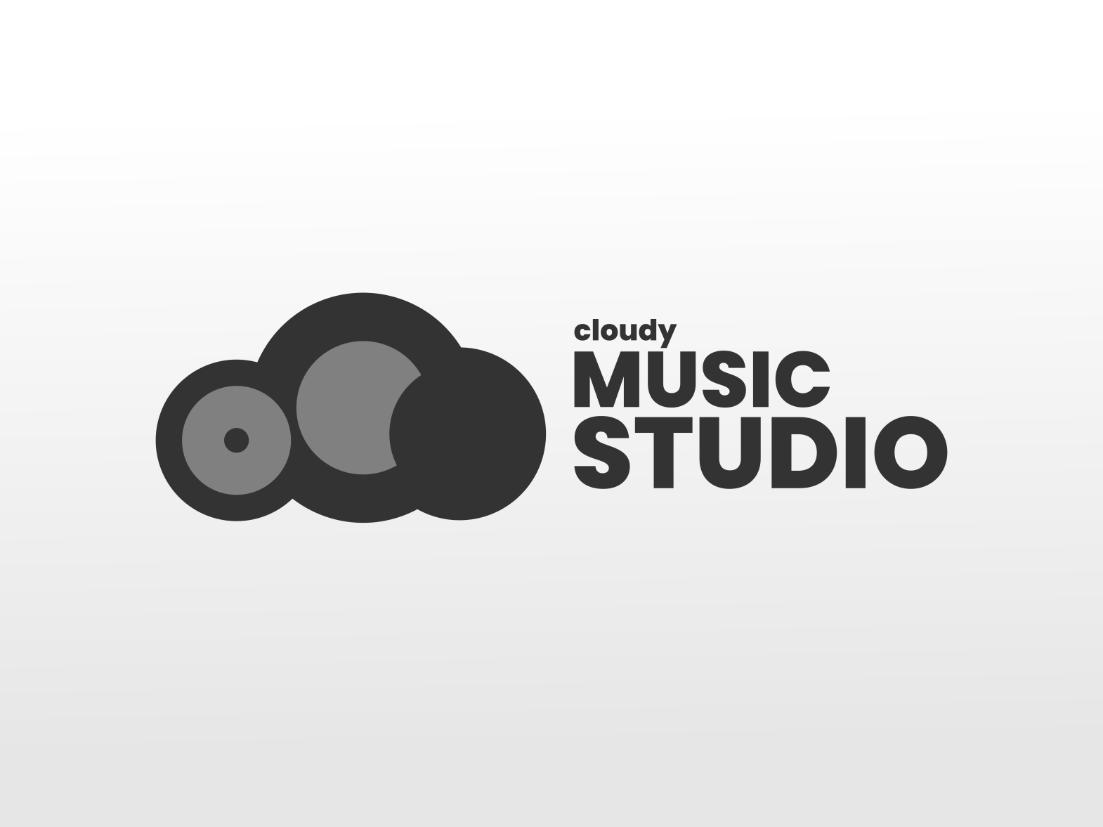 Logo for Cloudy Music Studio by DaeLi on Dribbble