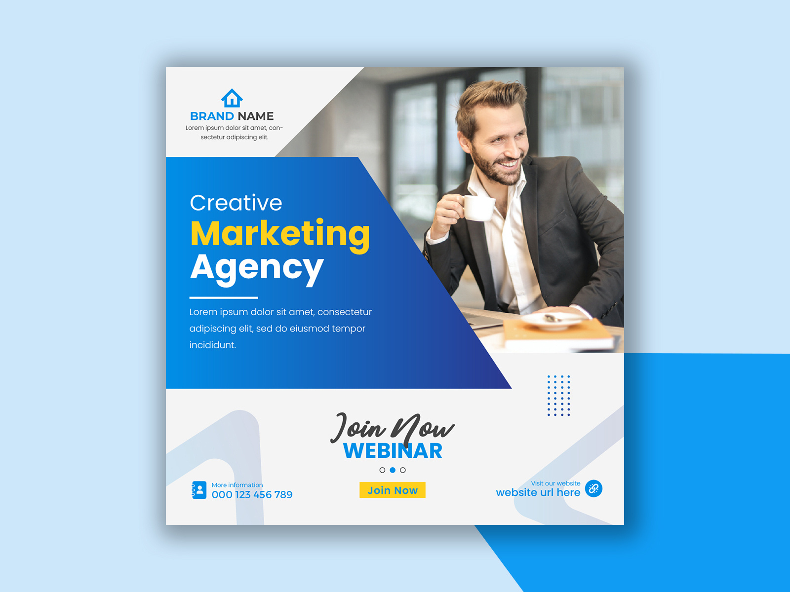 Creative Business Social Media Post Design by Saiful Islam on Dribbble