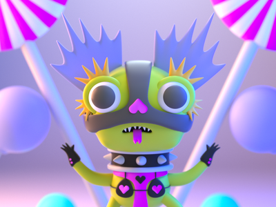 DrawBanana 2020 - Creepy Loompa by Ashley Blanchette on Dribbble