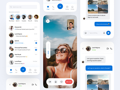 Chatox - Chatting Mobile App by Rijal ☘️ for ever. on Dribbble