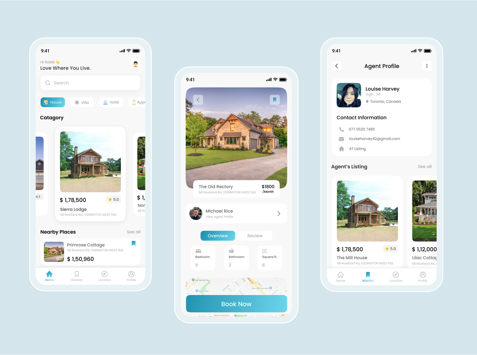 Property Rental App by Ambix Solutions LLP on Dribbble