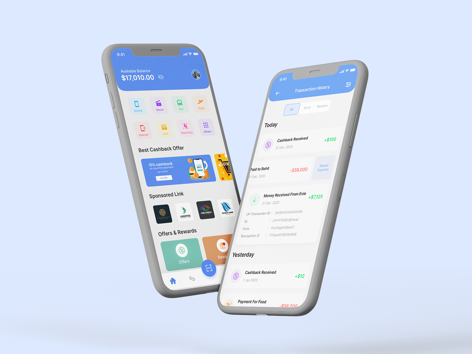 Digital Payment App by Ambix Solutions LLP on Dribbble