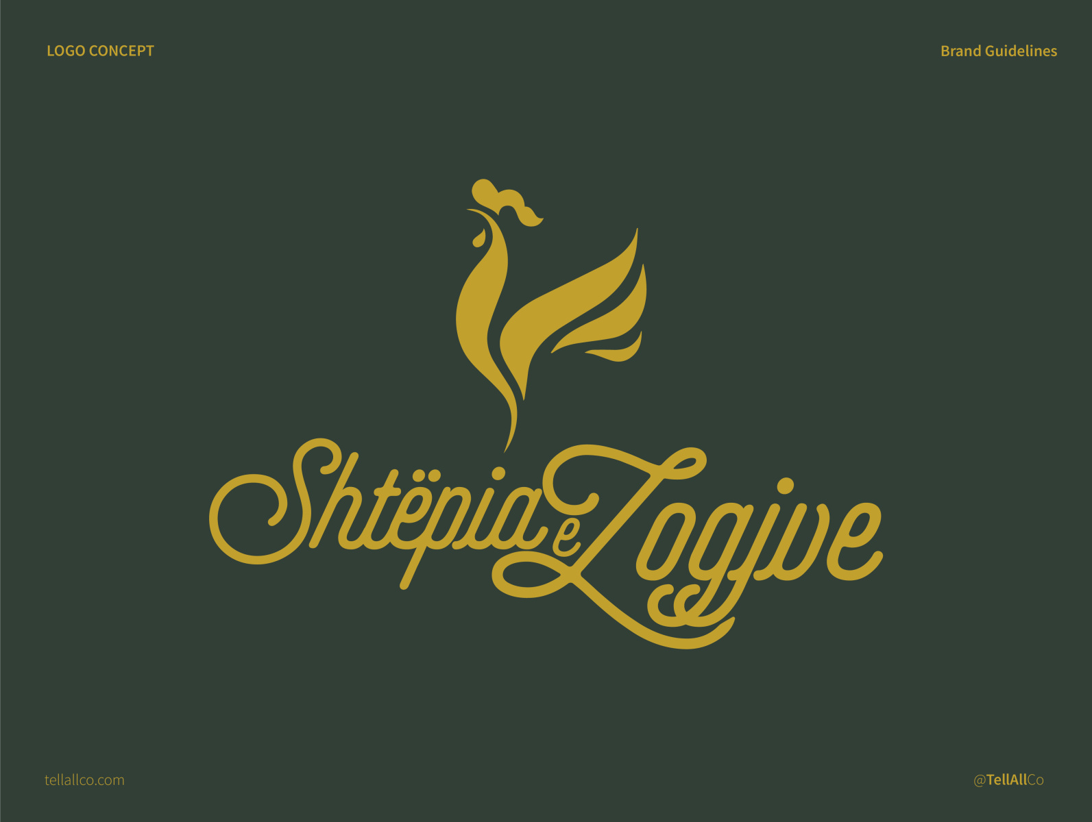 Shtepia e Zogjve Logo Design by Tell All Co. on Dribbble
