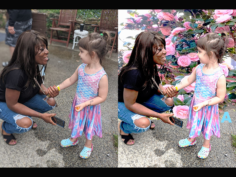 Background Changed with Flowers and Retouch by SmileGoodHope on Dribbble