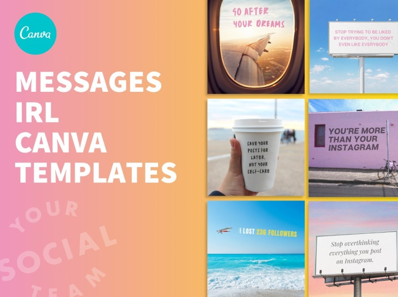 Messages IRL Instagram Templates by Daniyal Pirzada on Dribbble