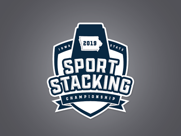 Sport Stacking Logo by Alicia Hafenbrack on Dribbble