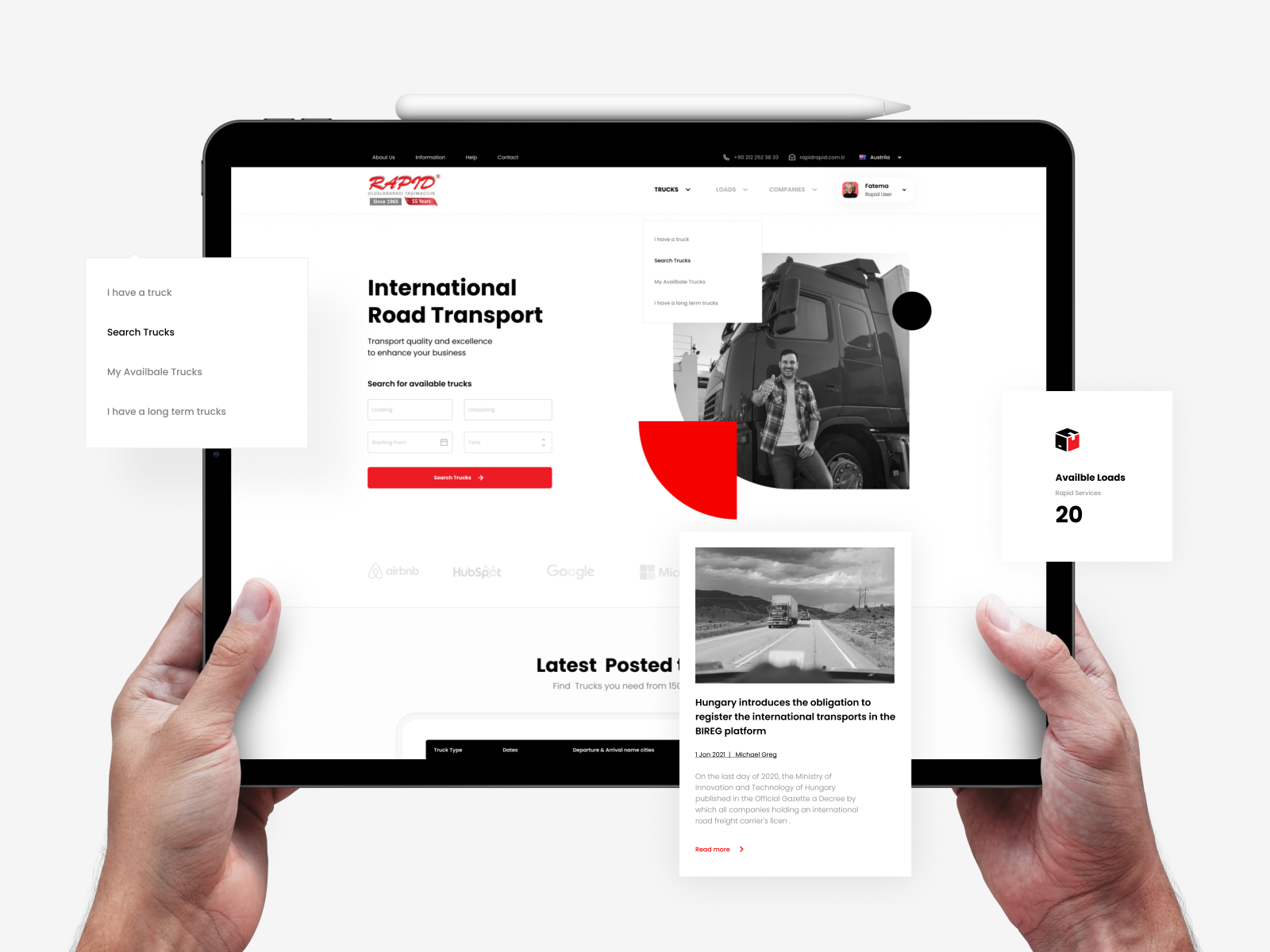 Rapid Web by 尺卂爪卂几 on Dribbble