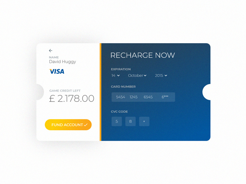 Payment Pop Up by 尺卂爪卂几 on Dribbble