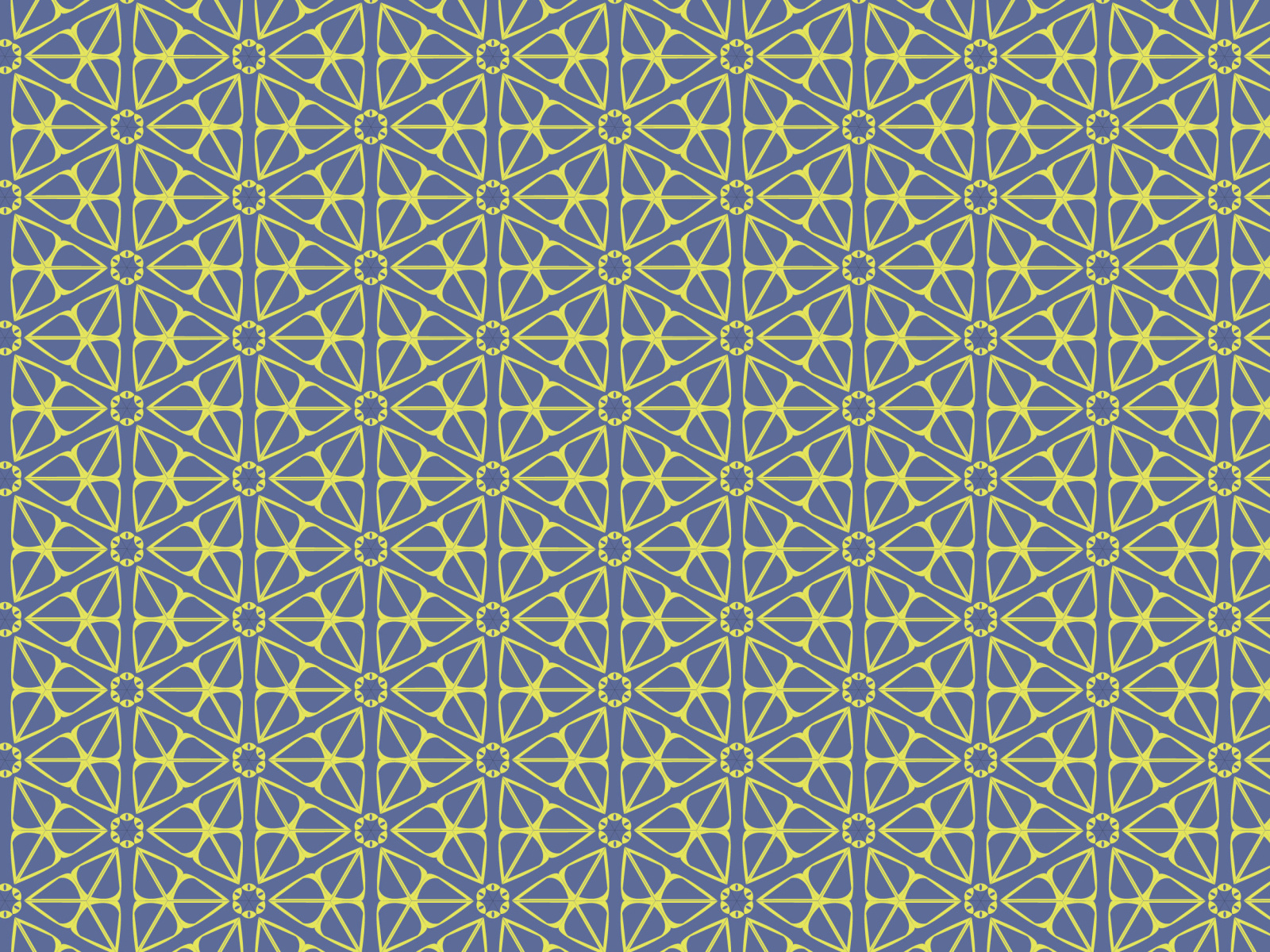 Geometric Flower Pattern by HND Design on Dribbble