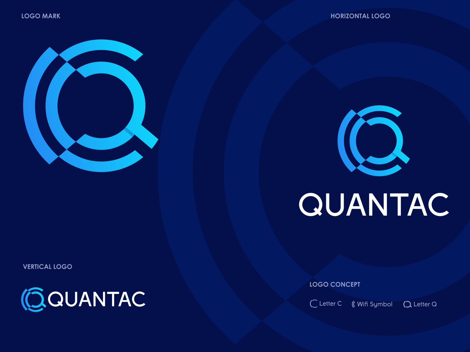 QUANTAC Logo Concept by Oliver Designs on Dribbble