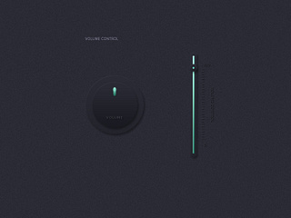 Volume Control UI by Sidharth Rajah on Dribbble