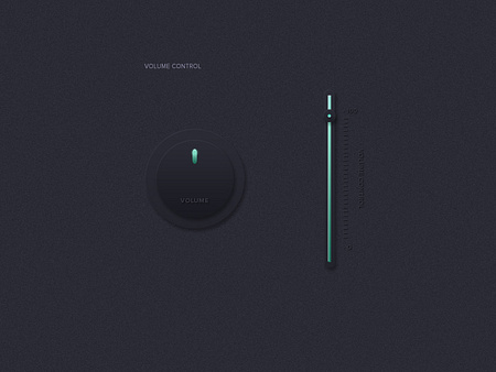 Volume Control UI by Sidharth Rajah on Dribbble