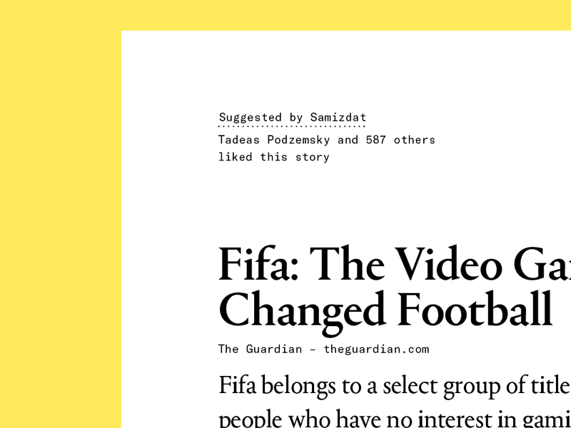 Samizdat – Typesetting WIP by Jakub Foglar on Dribbble