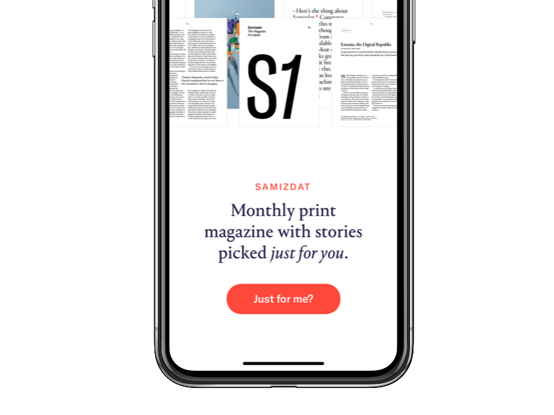 Samizdat 8 by Jakub Foglar on Dribbble