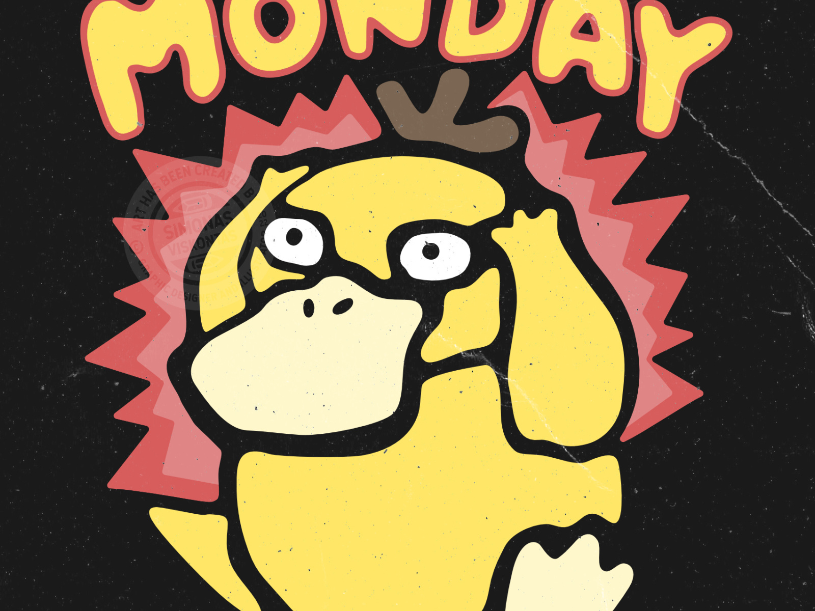 Monday Psyduck by Simonas Viskontas on Dribbble