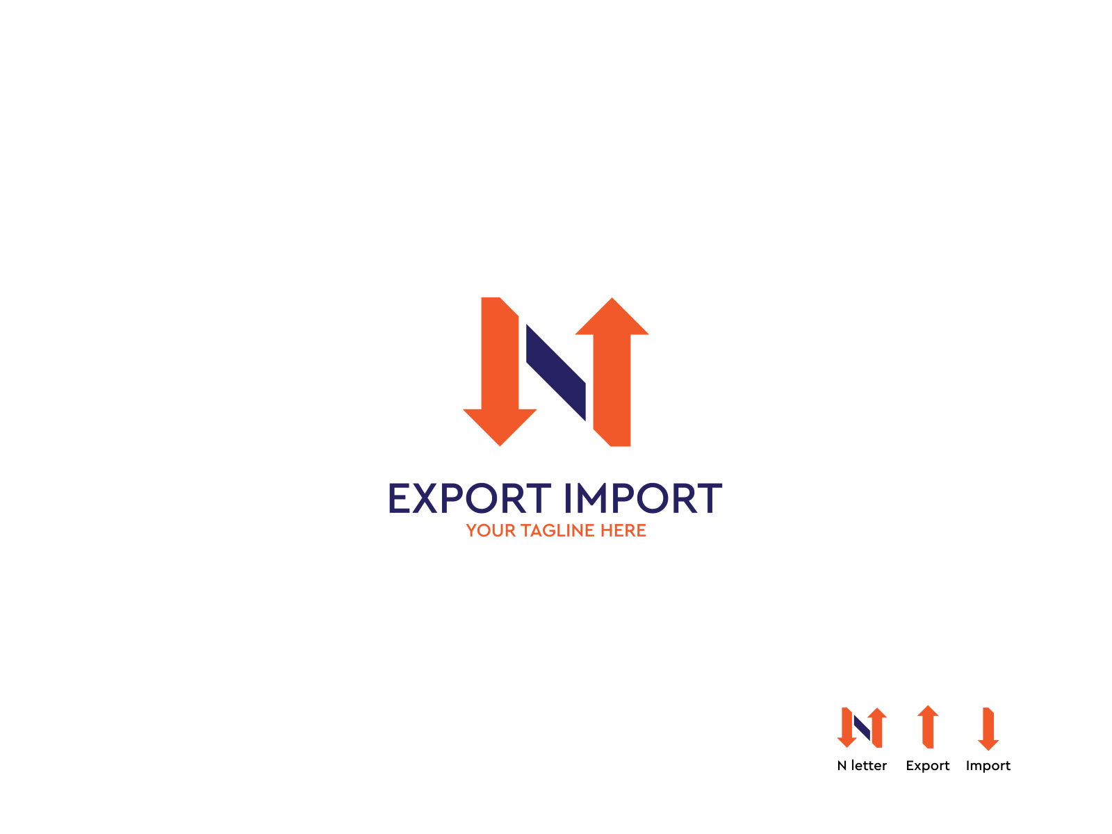 Export Import Logo, Modern Minimalist Logo by Jayanta Kumar Roy on Dribbble