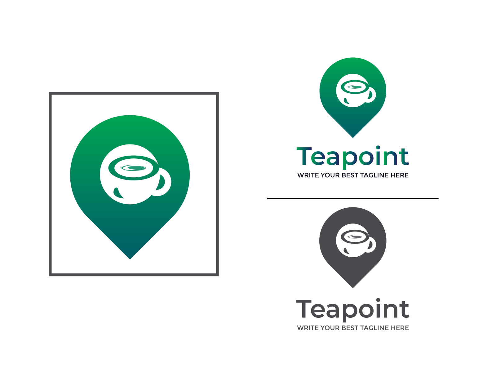 Tea Point Logo Design by Jayanta Kumar Roy on Dribbble