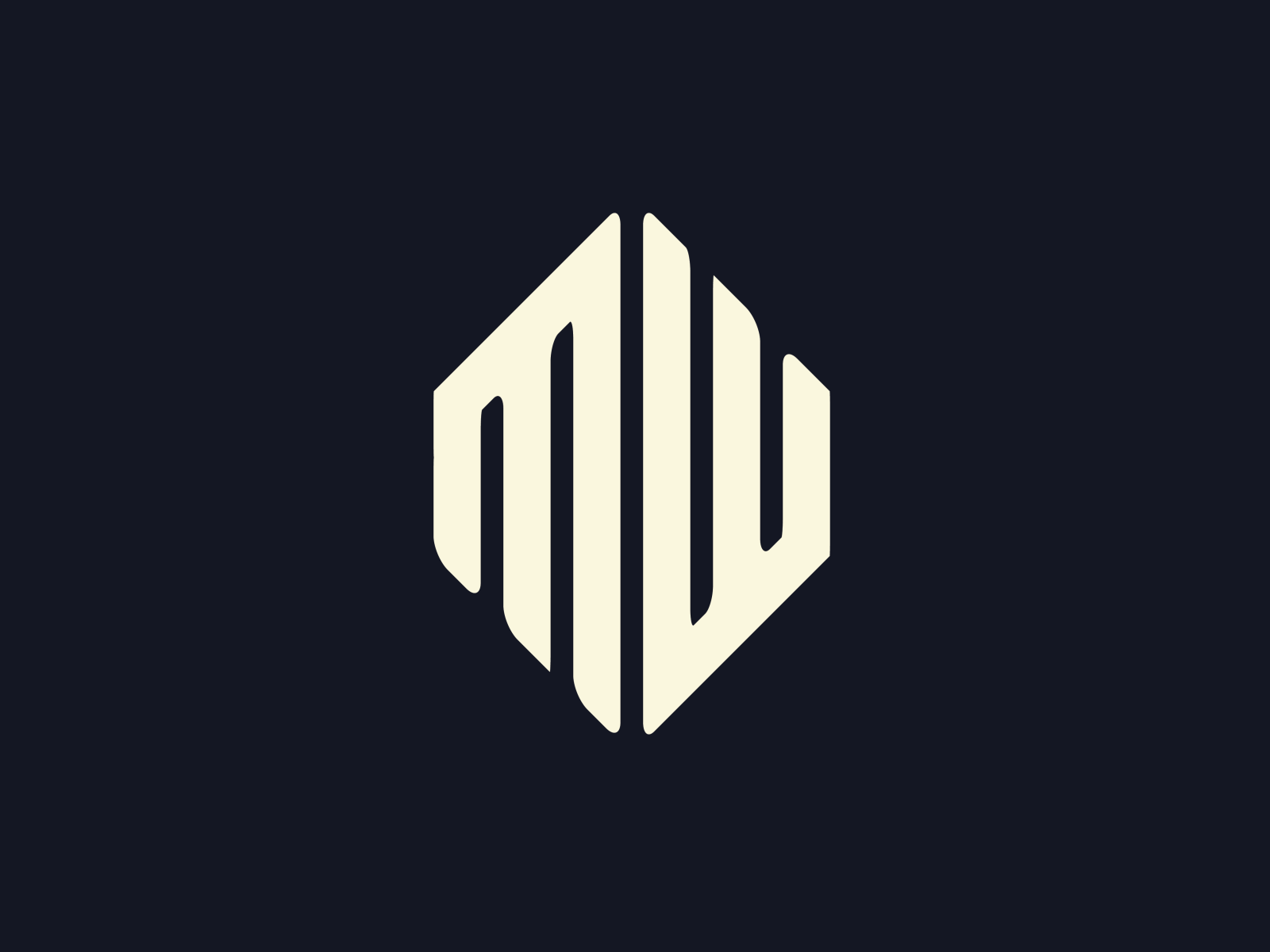 MW Monogram logo by Jayanta Kumar Roy on Dribbble