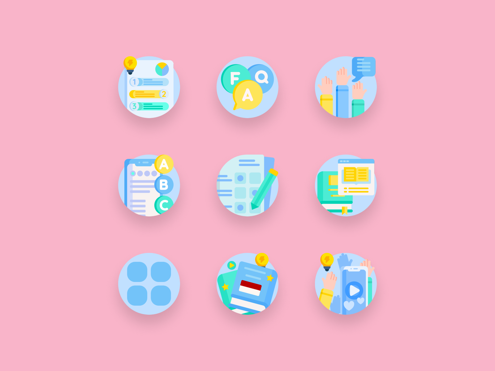Icon Feature 01 by Muhammad Rokan on Dribbble