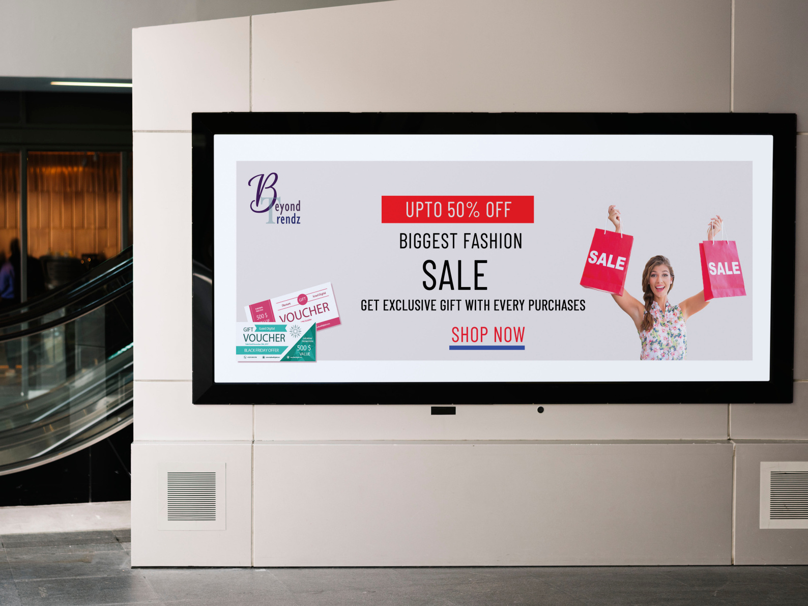 Advertisement Banner UI Design by Agalyah on Dribbble