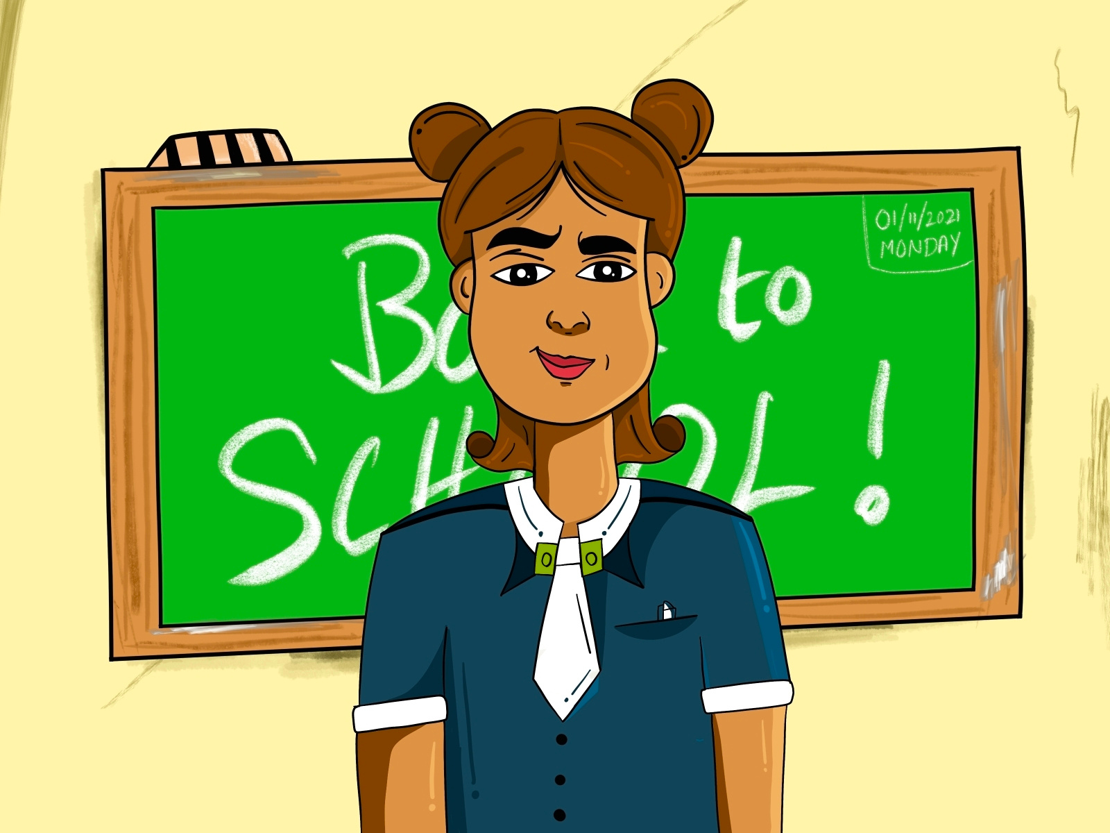 Class leader by Viswanathan R on Dribbble