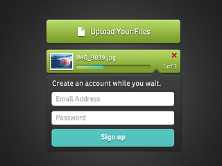 File Upload Concept by Jared West on Dribbble