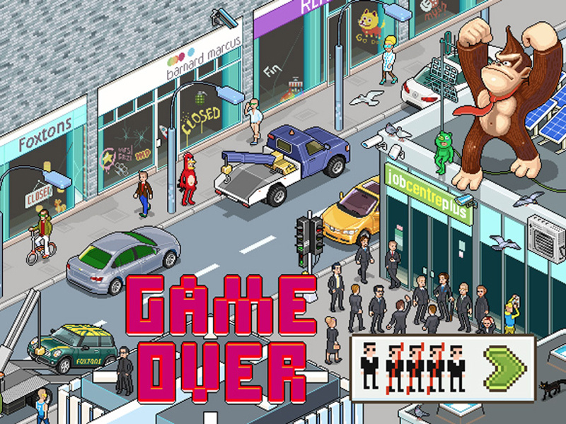 Game Over by Folio Illustration Agency on Dribbble