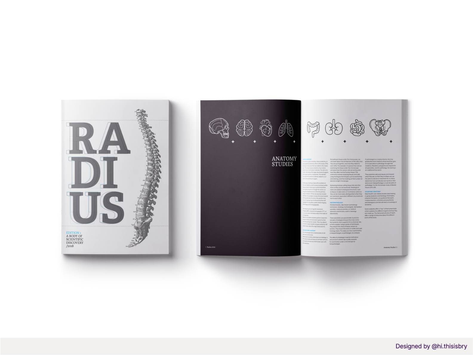 Radius - Magazine concept by Bry Bird on Dribbble