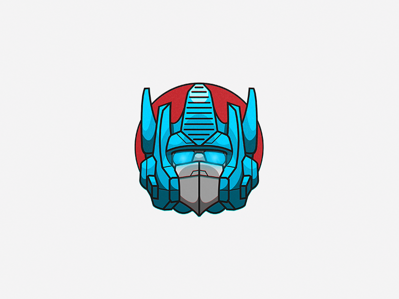 Optimus Prime Head Logo