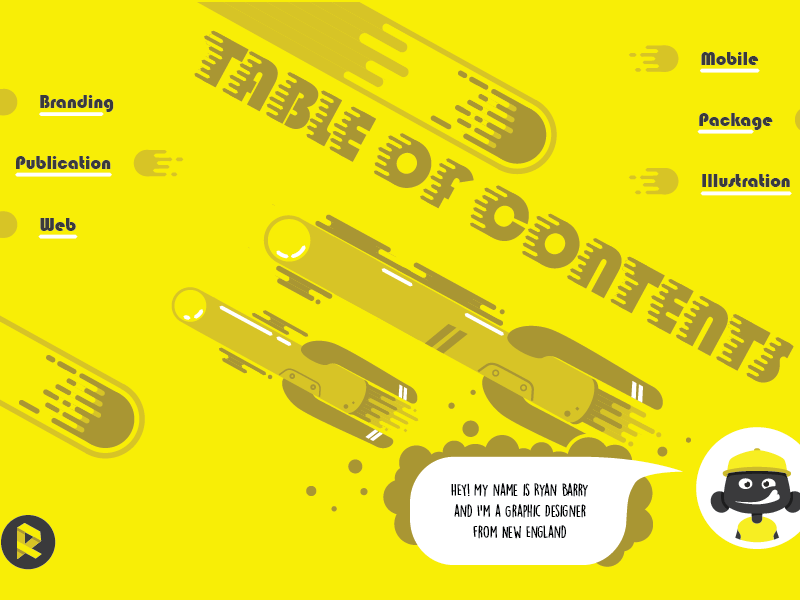 Portfolio Preview by Ryan Barry on Dribbble