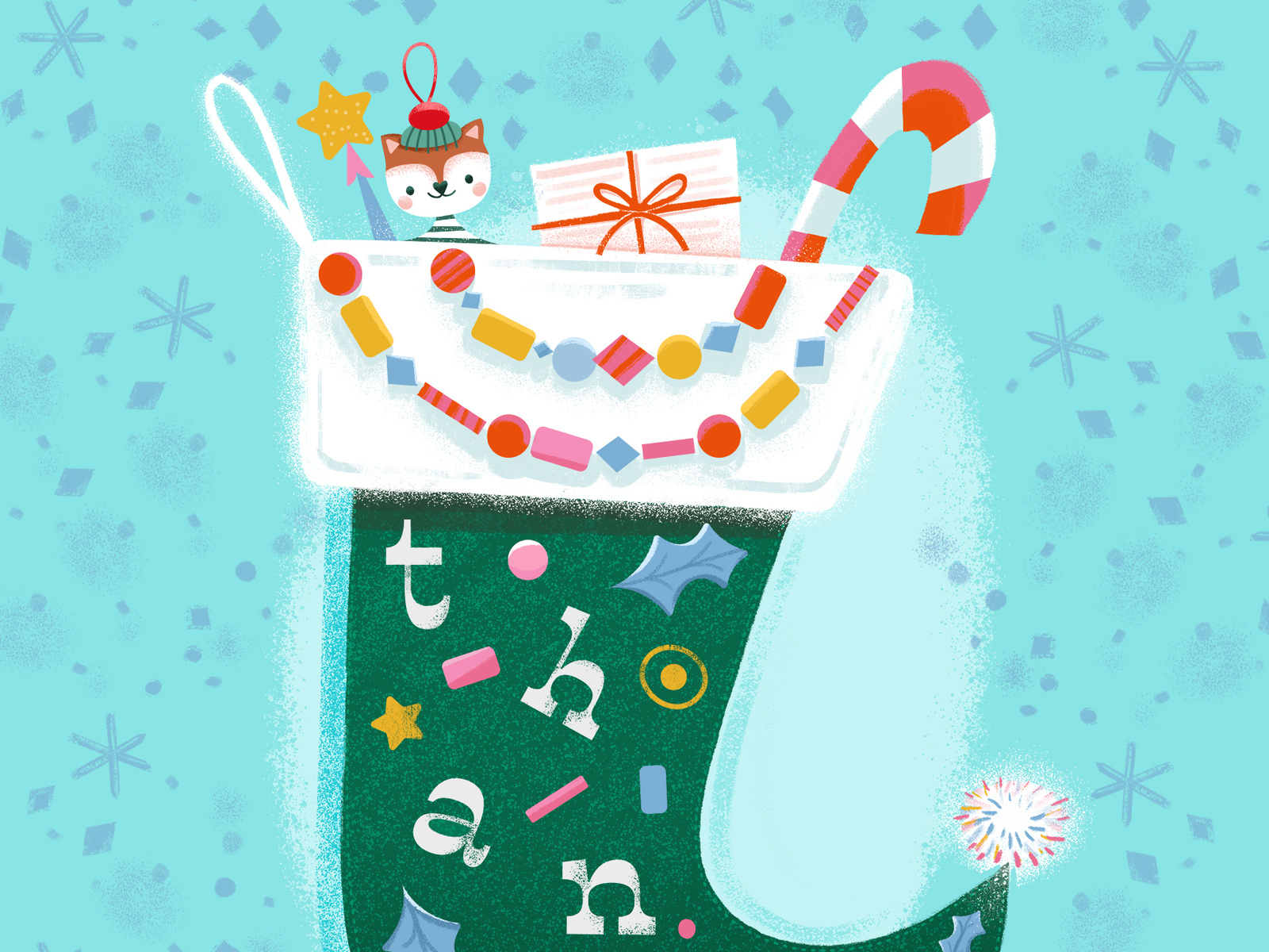 Holiday Card By Luisa Leal On Dribbble