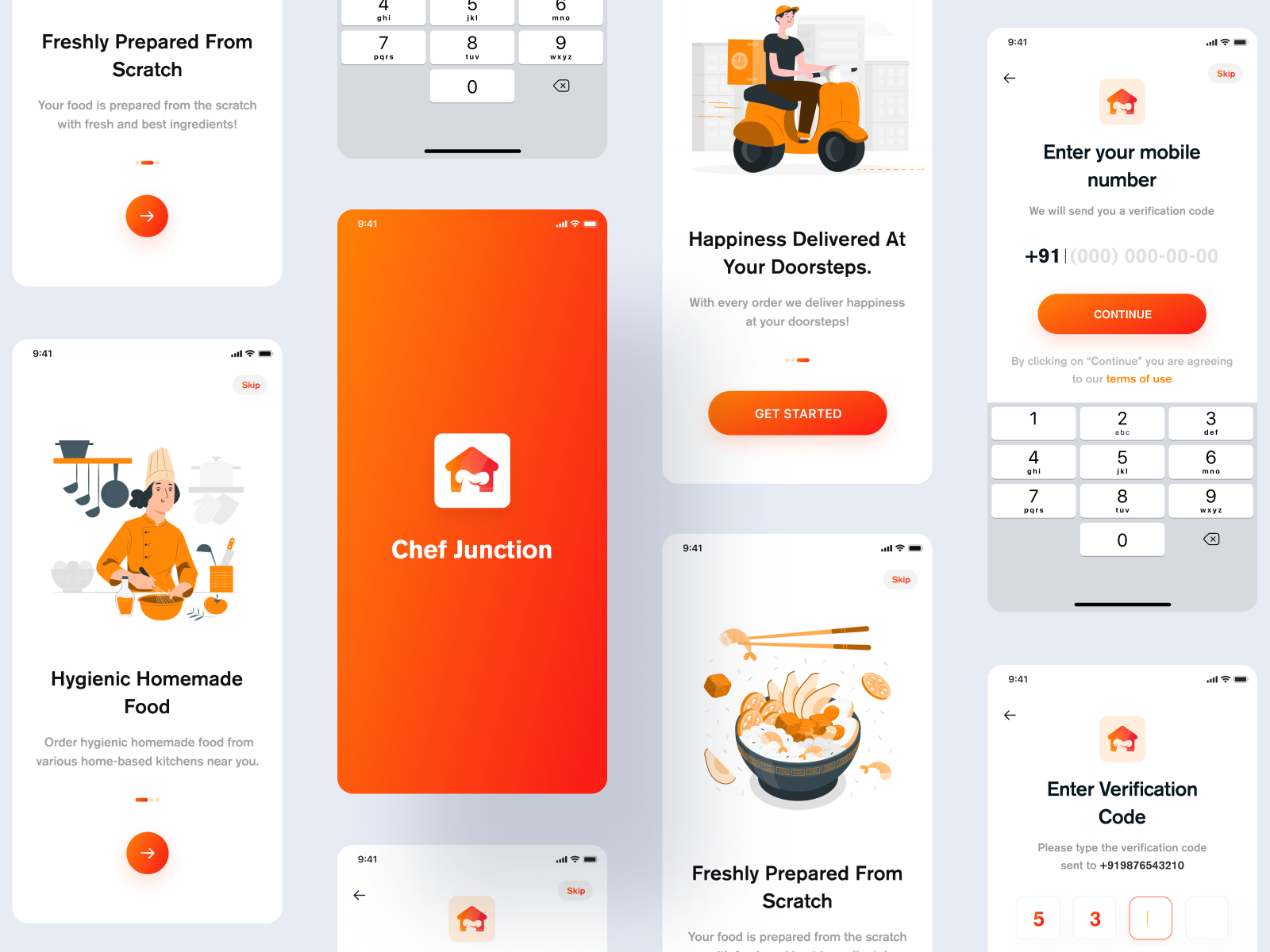 Food Delivery Application by Navya Chopra on Dribbble