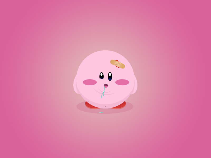 Super Smashed Kirby by Rigo Gimenez on Dribbble