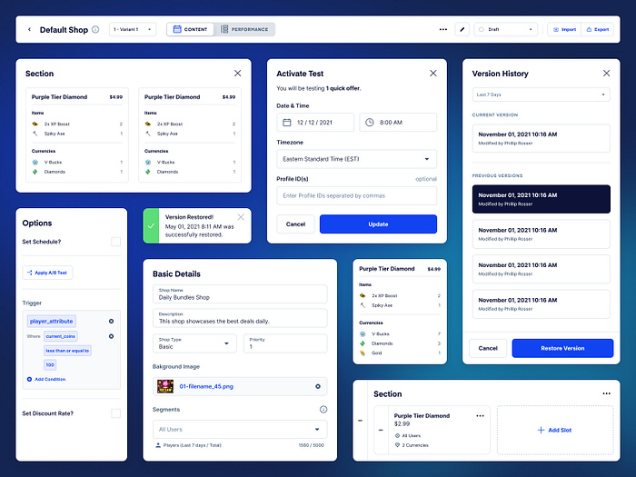 Software UI designs, themes, templates and downloadable graphic ...