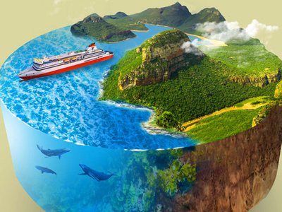 Water world by david loblaw on Dribbble