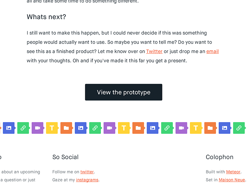 Memex Project by Tom Bates on Dribbble