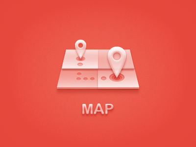 Map icon by Rex Zou on Dribbble