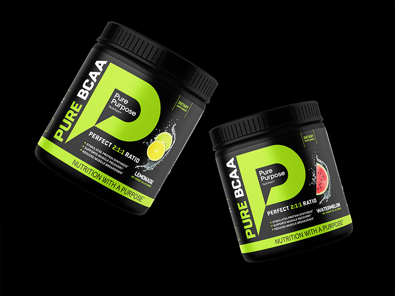 Pure Purpose Nutrition Packaging by Sergii Snurnyk on Dribbble
